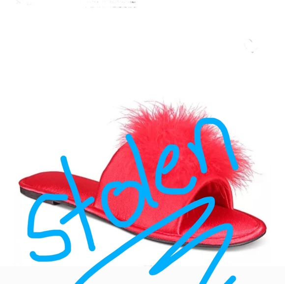 Shoes | Satin Pompom Slide Slippers | Poshmark